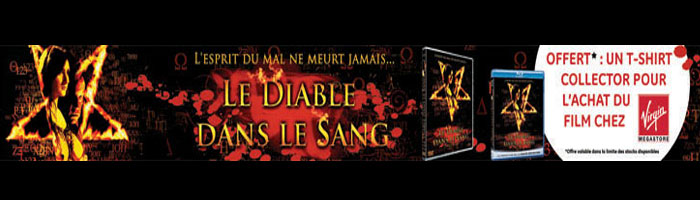 DVD Le Diable dans le sang, Virgin offre le tee-shirt collector ...